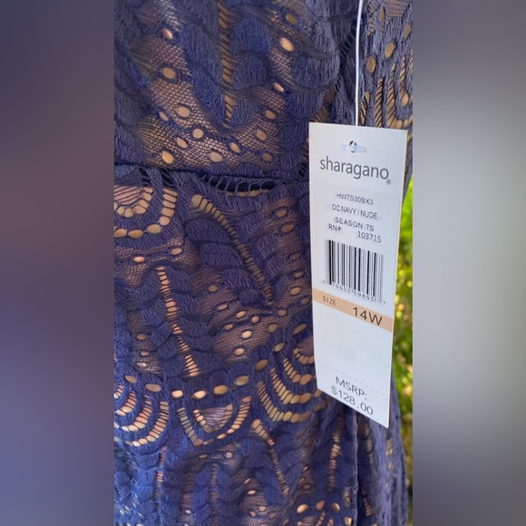 Sharagano | Dresses | Nwtsharagano Zip Back Dress | Poshmark